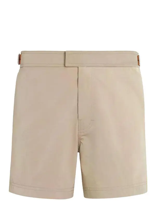 Zegna 232 Road Swim Shorts - Neutrals