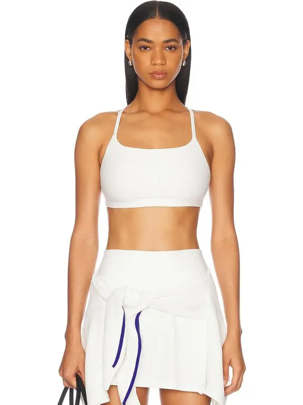 Year Of Ours Stretch Studio Sports Bra - White