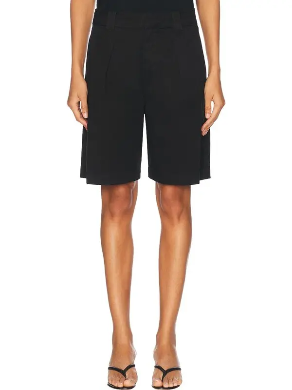Citizens Of Humanity Cara Pleated Short - Black