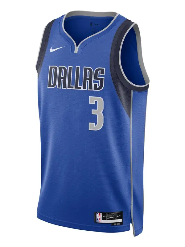 Nike Dallas Mavericks Icon Edition Dri-fit Nba Swingman Jersey - Blue
