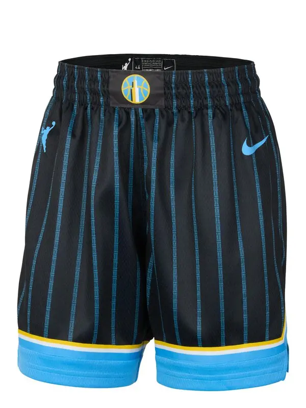 Nike Chicago Sky 2025 Explorer Edition Dri-fit Wnba Victory Shorts - Black