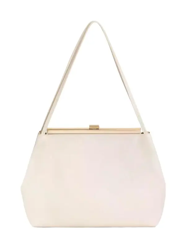 Fabiana Filippi Leather Shoulder Bag - White
