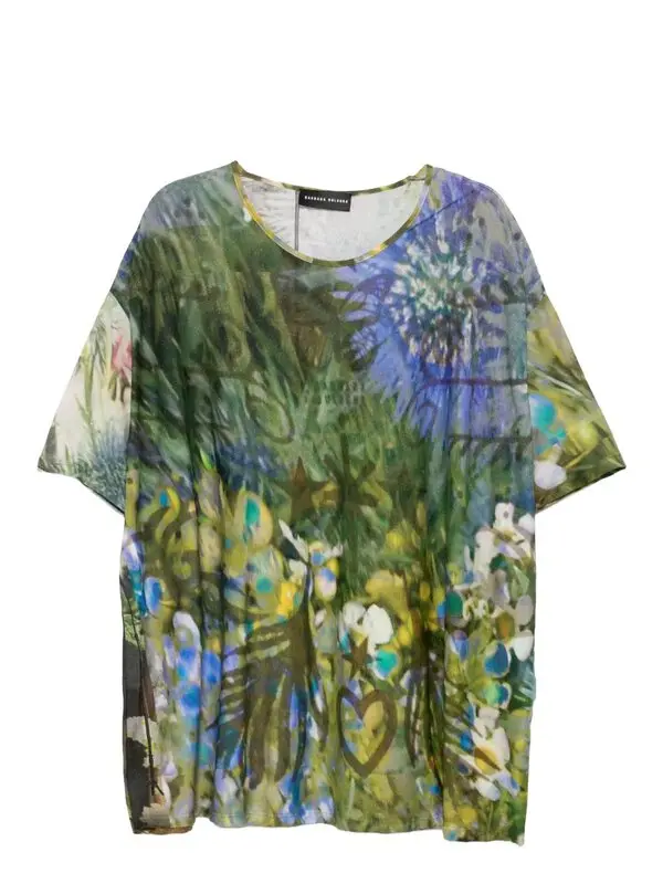 BARBARA BOLOGNA Printed T-shirt - Blue