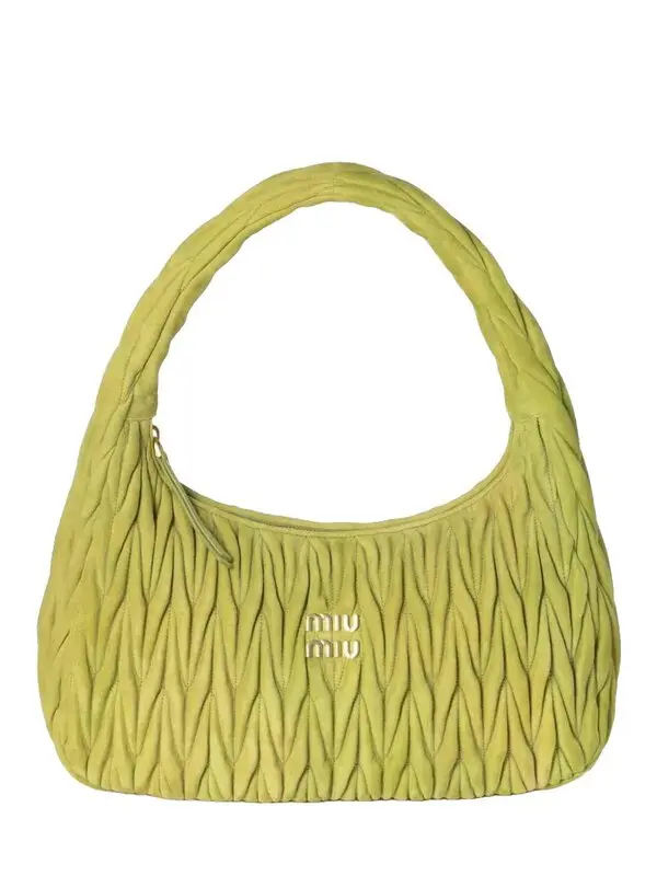 Miu Miu Wander Shoulder Bag - Green