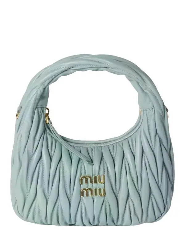 Miu Miu Wander Shoulder Bag - Green