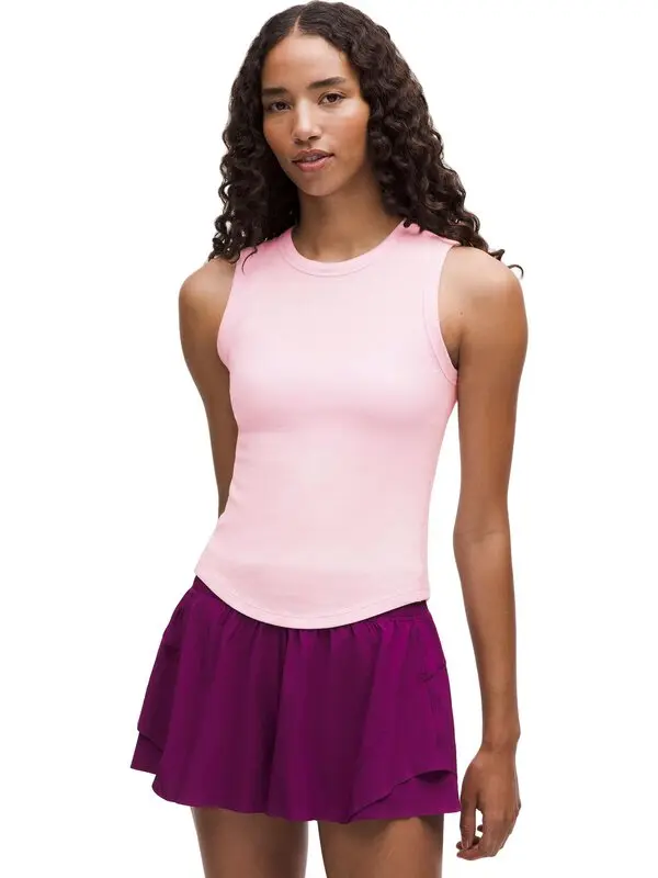 Lululemon Hold Tight Crewneck Tank Top - Pink Organza