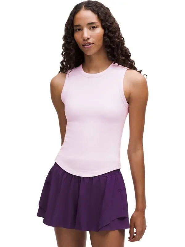 Lululemon Hold Tight Crewneck Tank Top - Pink Organza