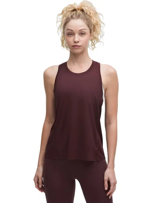 Lululemon Fast And Free Singlet - Goodnight Plum