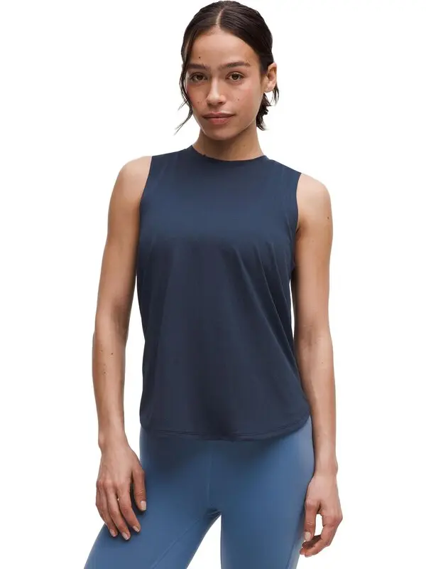 Lululemon Lightweight Split-back Training Tank Top - Club Blue