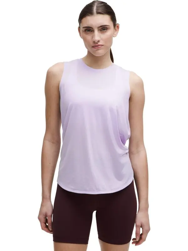 Lululemon Lightweight Split-back Training Tank Top - Lavender Frost