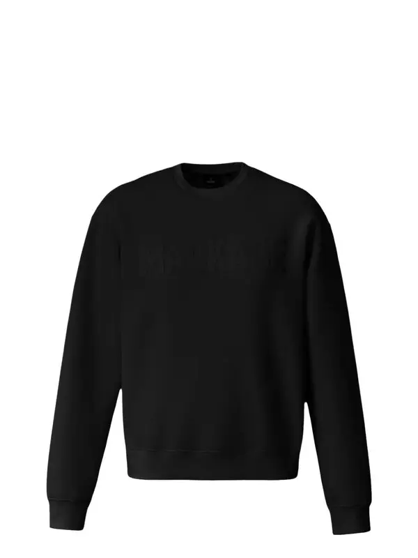Mackage Double-face Jersey Logo Sweatshirt - Black