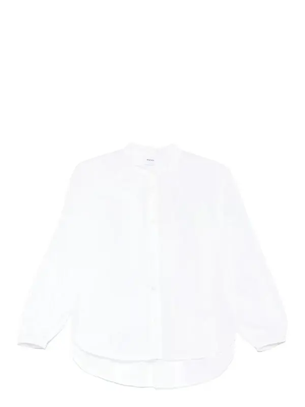 Aspesi Gathered Poplin Shirt - White