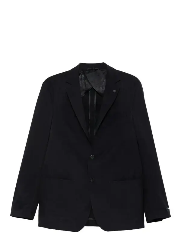 Karl Lagerfeld Ripstop Blazer - Blue