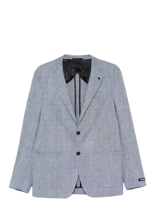 Karl Lagerfeld Patterned Blazer - Blue