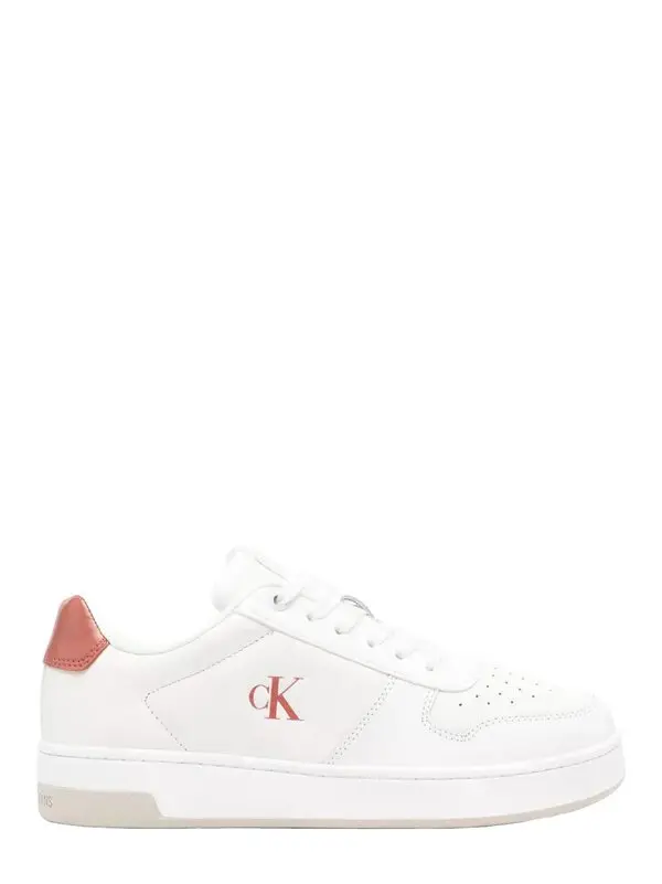 Calvin Klein Panelled Sneakers - White