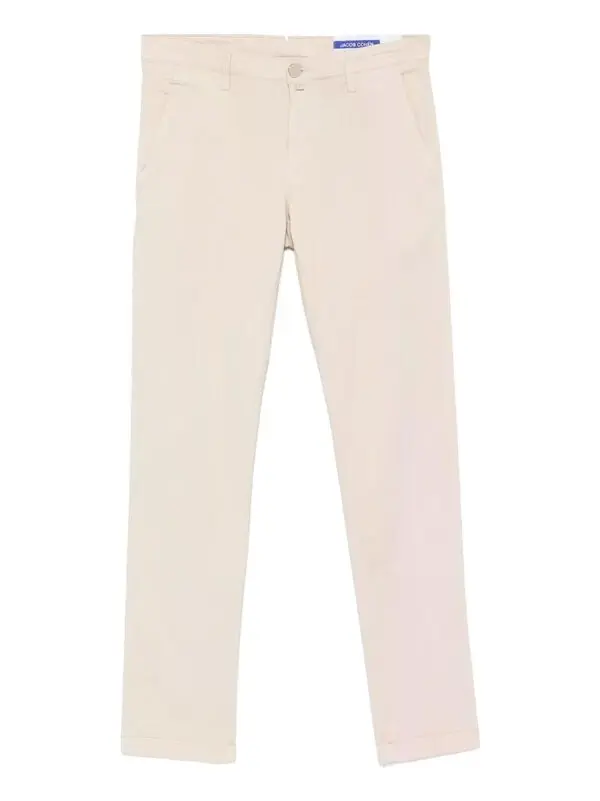 Jacob Cohen Slim-cut Trousers - Neutrals