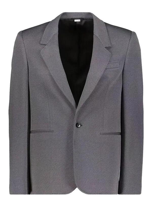 Random Identities Wool Blazer - Grey