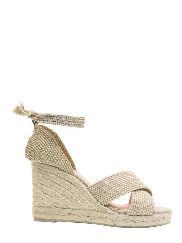 CastaÑer 90mm Becca Espadrilles - Neutrals