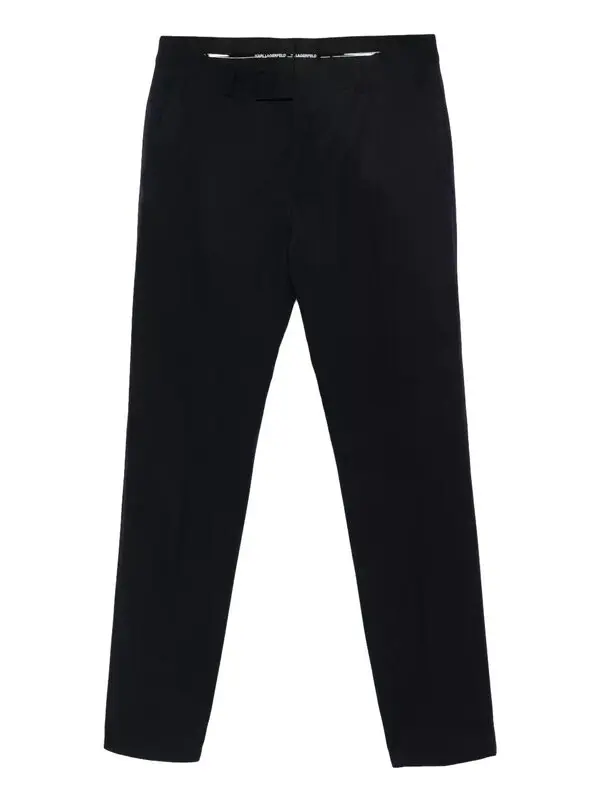 Karl Lagerfeld Tapered Trousers - Blue