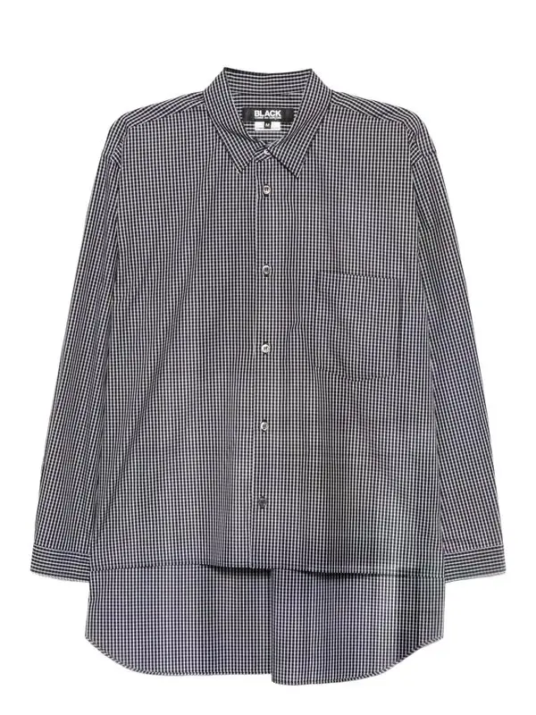 BLACK COMME DES GARÇONS Checked Shirt - Black