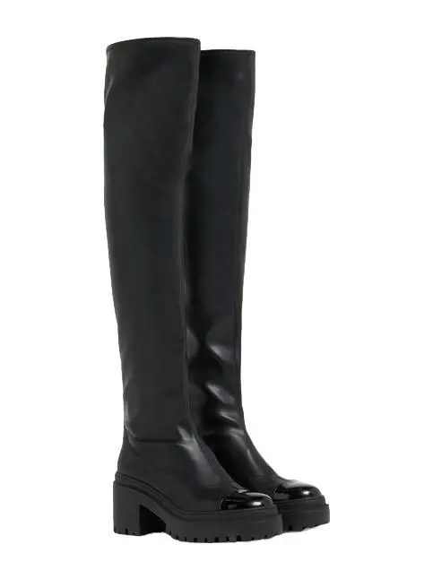 GIUSEPPE ZANOTTI Lionora Plus Over-the-knee Boots - Black