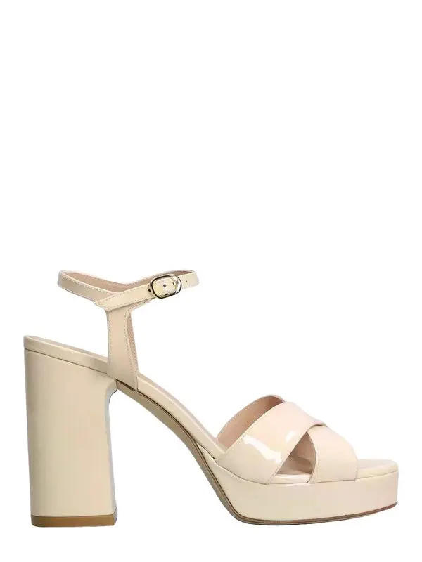STUART WEITZMAN 105mm Dayna Sandals - Neutrals