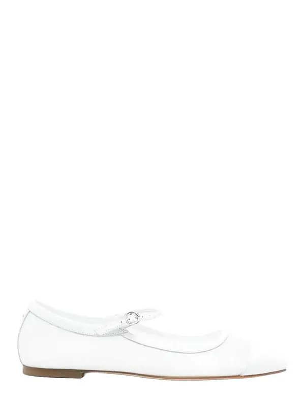 AeydĒ Uma Ballet Flats - White