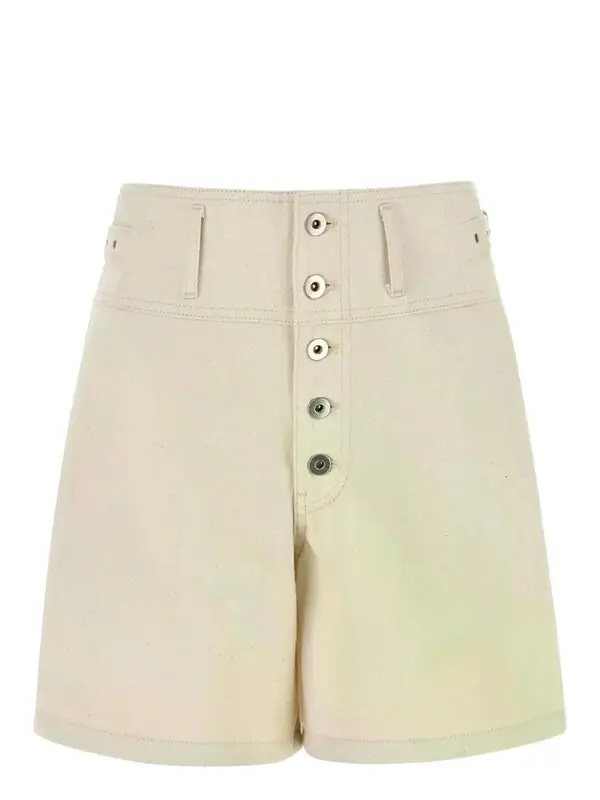 JIL SANDER Button-up Bermuda Shorts - Neutrals