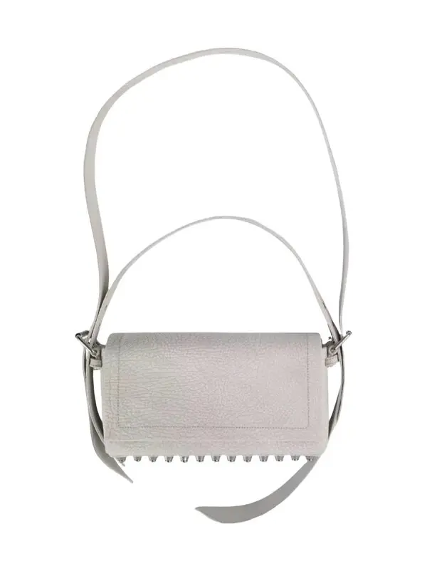 Alexander Wang Ricco Stud-embellished Shoulder Bag - Neutrals