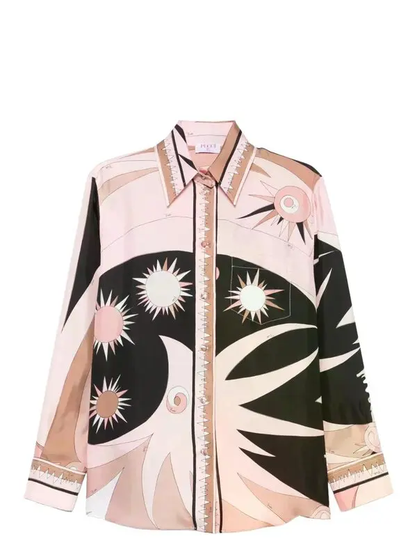 Emilio Pucci Printed Shirt - Pink