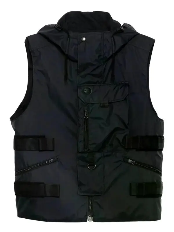 Junya Watanabe Zip-up Gilet - Black