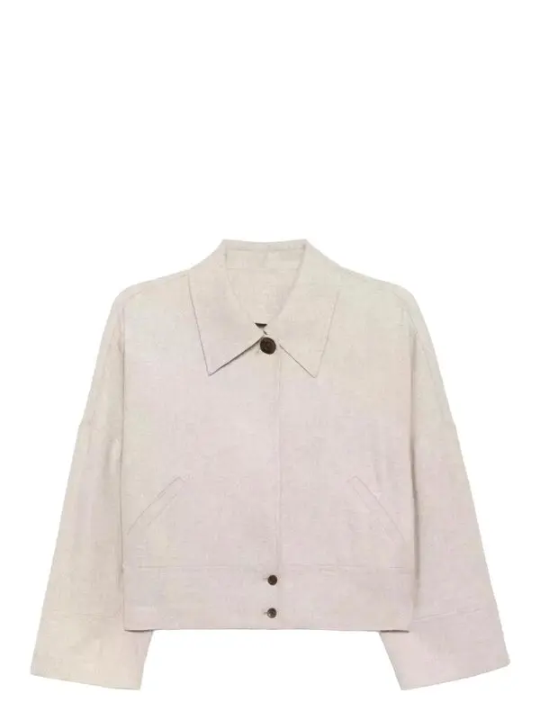 N.peal Cashmere Jacket - Neutrals