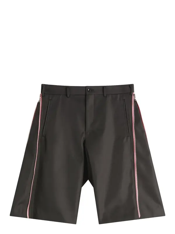 Comme Des Garçons Zip Shorts - Black