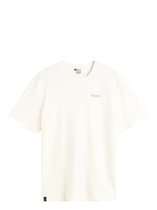 HAGLOFS Logo T-shirt - Soft White