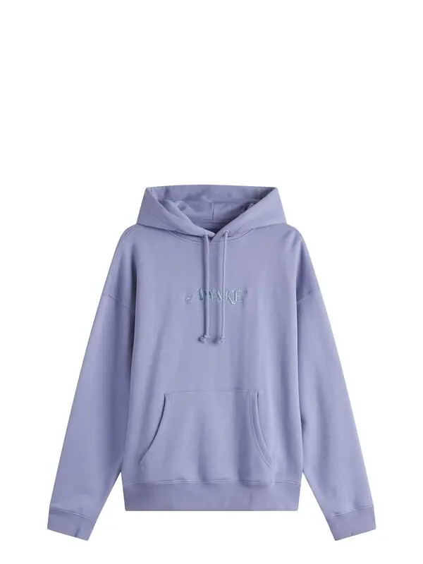 AWAKE NY Classic Logo Hoodie - Periwinkle