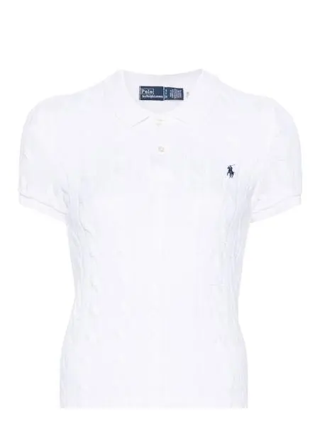 Polo Ralph Lauren Short Sleeve Polo Shirt - White