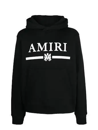 Amiri Ma Bar Logo Hoodie - Black