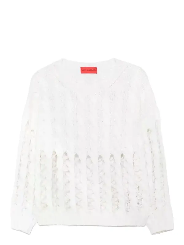 WILD CASHMERE Lena Sweater - White