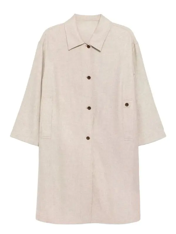 N.peal Cashmere Coat - Neutrals
