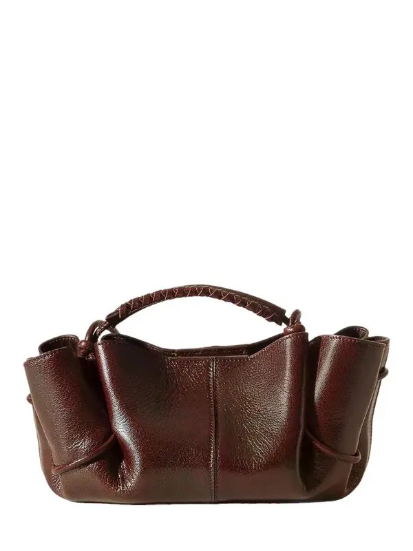 Hereu Mini Arta Leather Tote - Brown