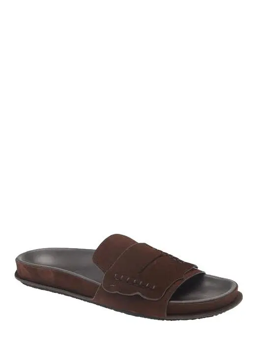 Jacquemus Les Sandales Mocassin Slide Sandal - Dark Brown 880
