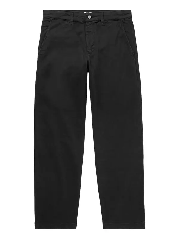 Nn07 Aden 1923 Straight-leg Chinos - Black