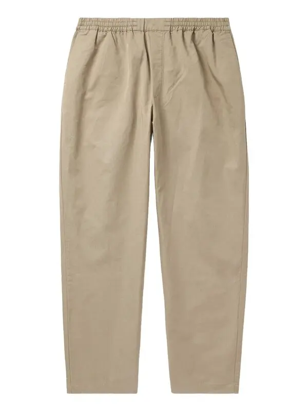 A KIND OF GUISE Banasa Straight-leg Cotton And Linen-blend Trousers - Neutrals