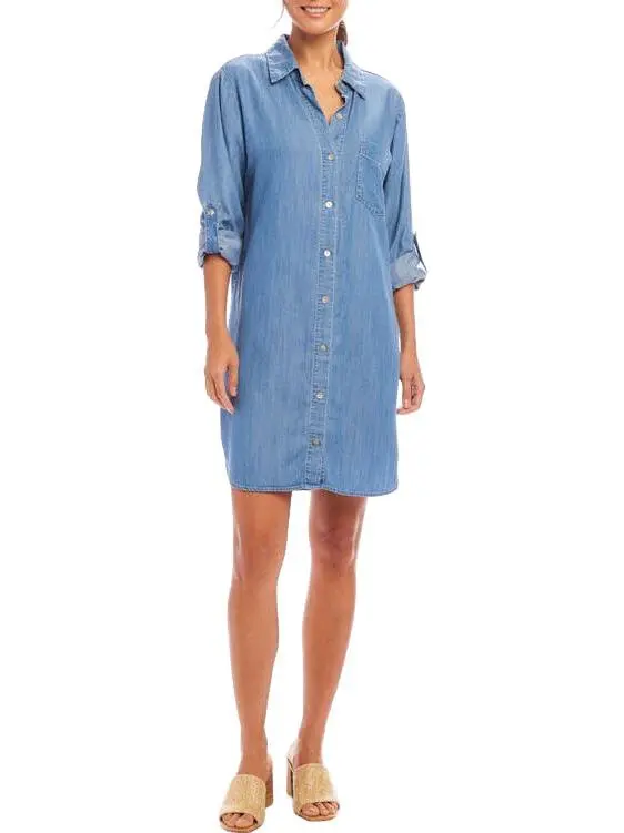 Karen Kane Shirtdress - Chambray