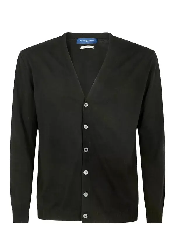 DANIELE FIESOLI Cotton Cardigan - Black