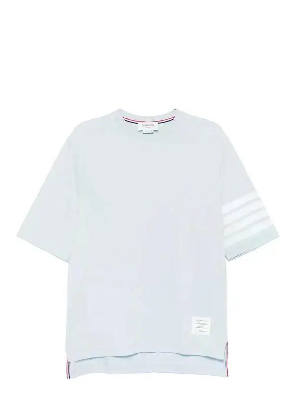 Thom Browne Bar T-shirt - Blue