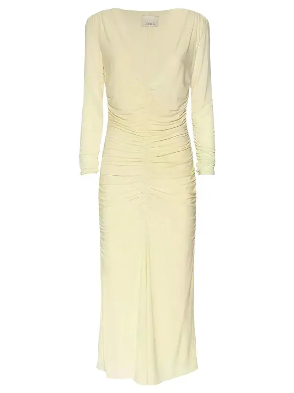 Isabel Marant Étoile Laly Midi Dress - Yellow
