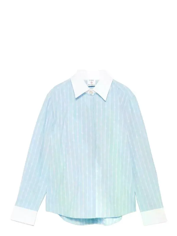 Casablanca Laurel Shirt - Blue