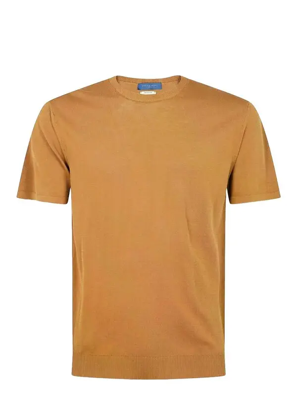 DANIELE FIESOLI Cotton T-shirt - Orange