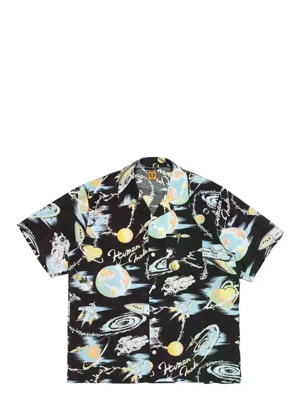 HUMAN MADE Graphic-print Shirt - Black